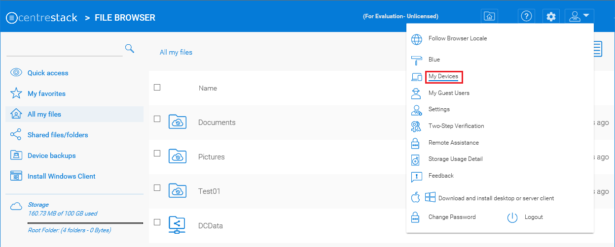 How to open zip/exe file in Windows Client? – Gladinet